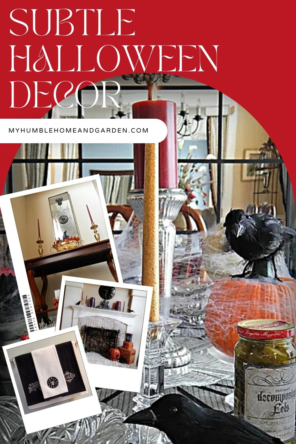 Subtle Halloween Decor You'll Love to Copy - My Humble Home and Garden