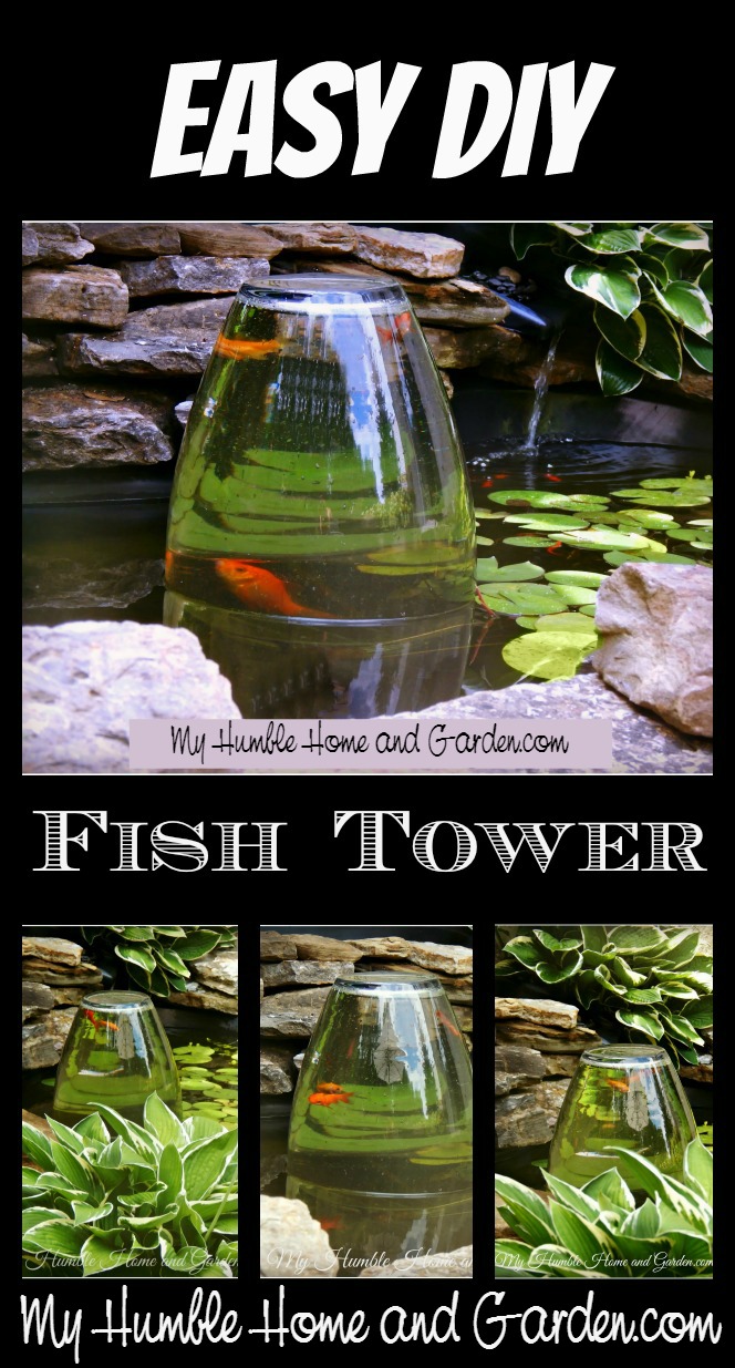One Amazing Fish Tower DIY - My Humble Home and Garden
