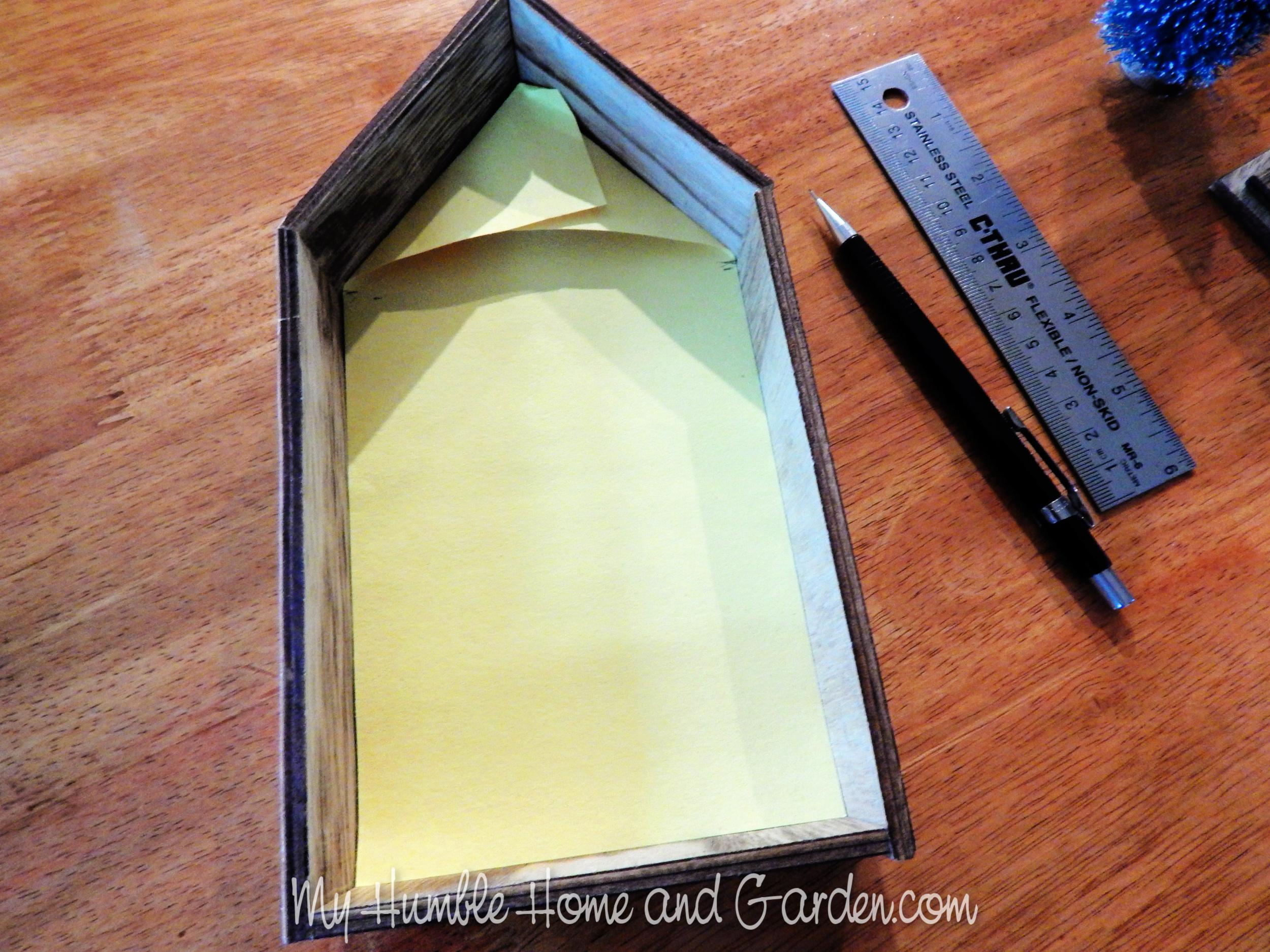 How to Make Christmas Shadow Boxes - My Humble Home and Garden