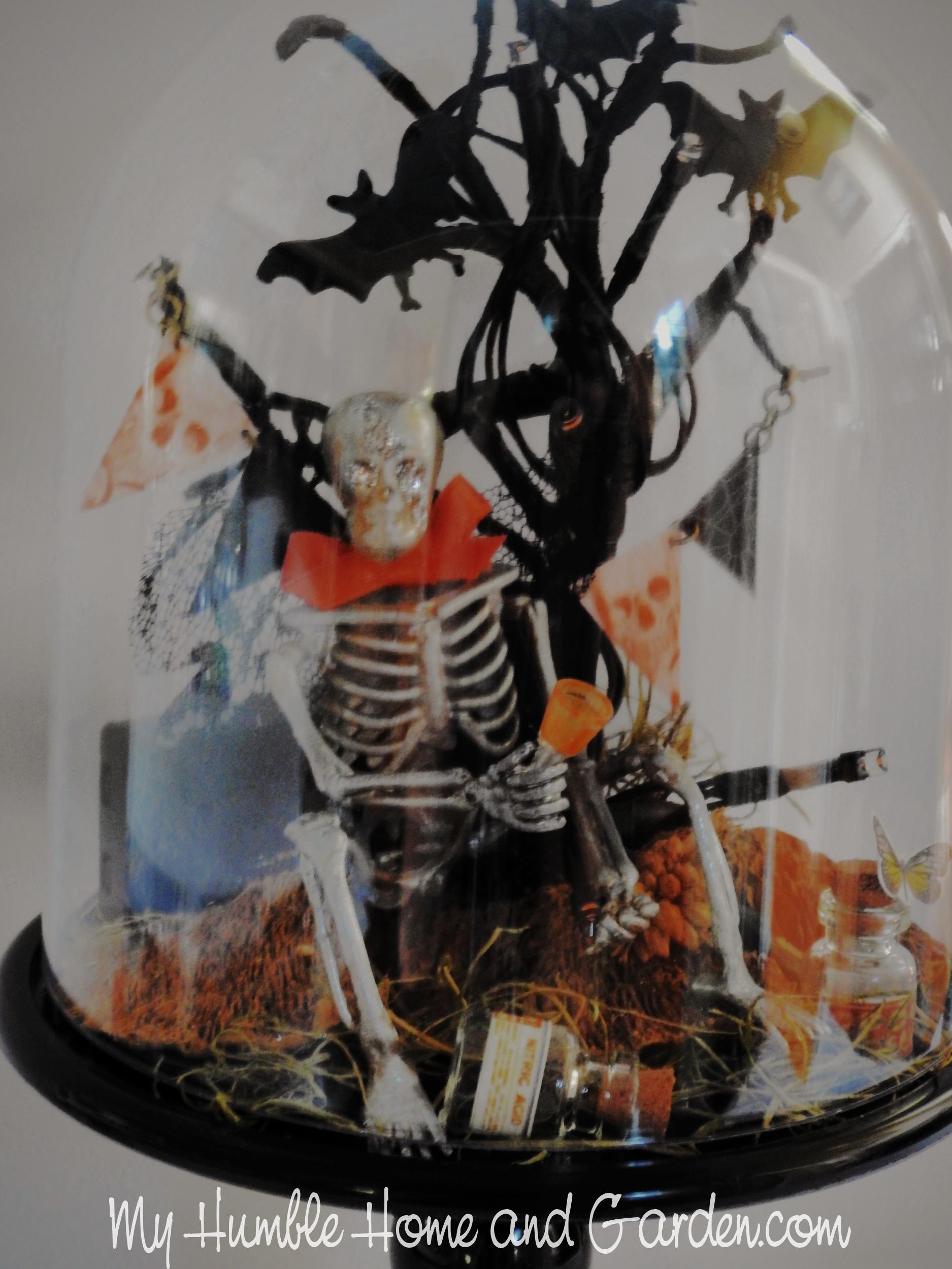 How to Create a Fairy Skeleton Bell Jar Display Part 2 - My Humble Home ...