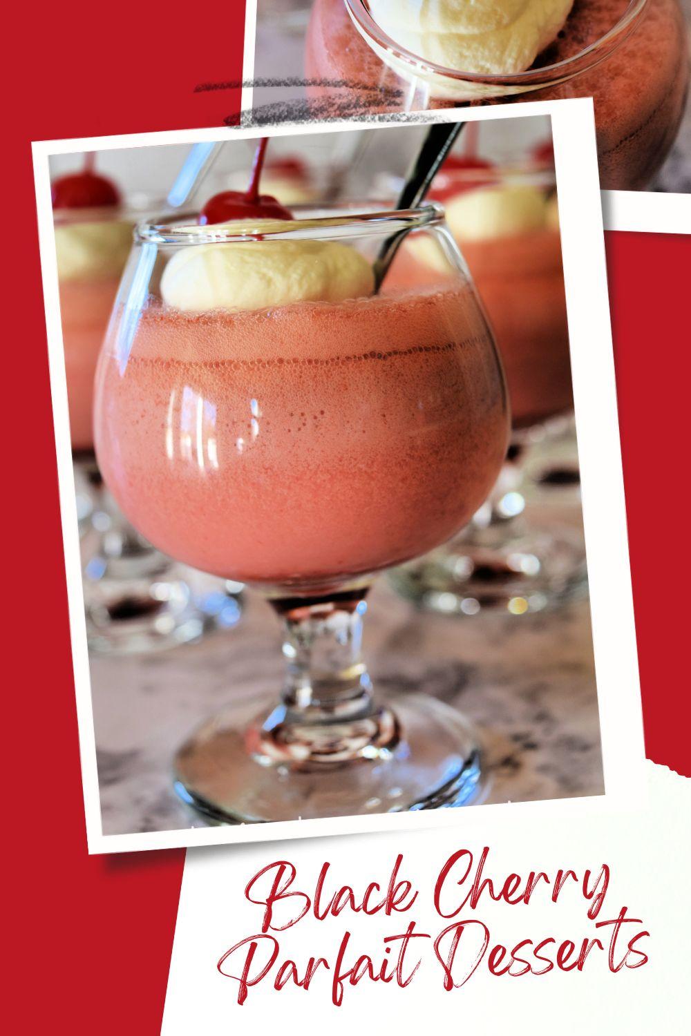 Mini Black Cherry Parfait Dessert Recipe You'll Love - My Humble Home ...