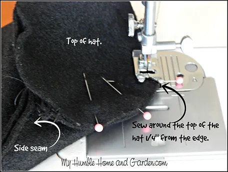 How to Make a Bedazzled Skeleton Top Hat - My Humble Home and Garden