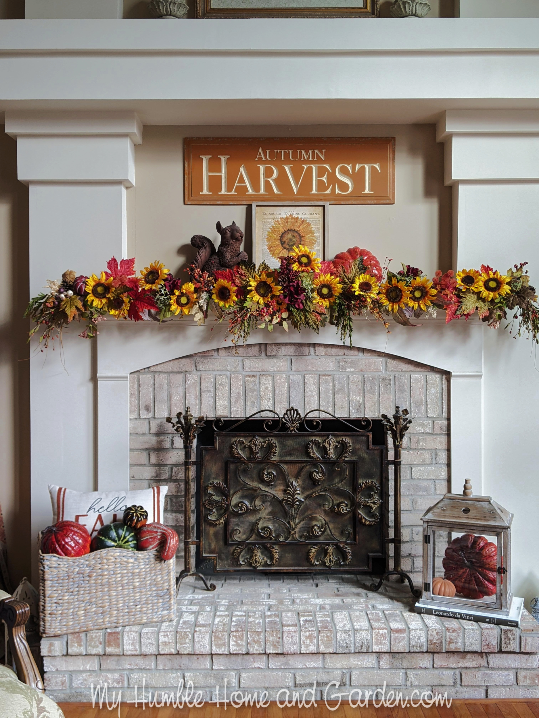How to Make Christmas Mantel Decorations with Pool Noodles - My Humble ...